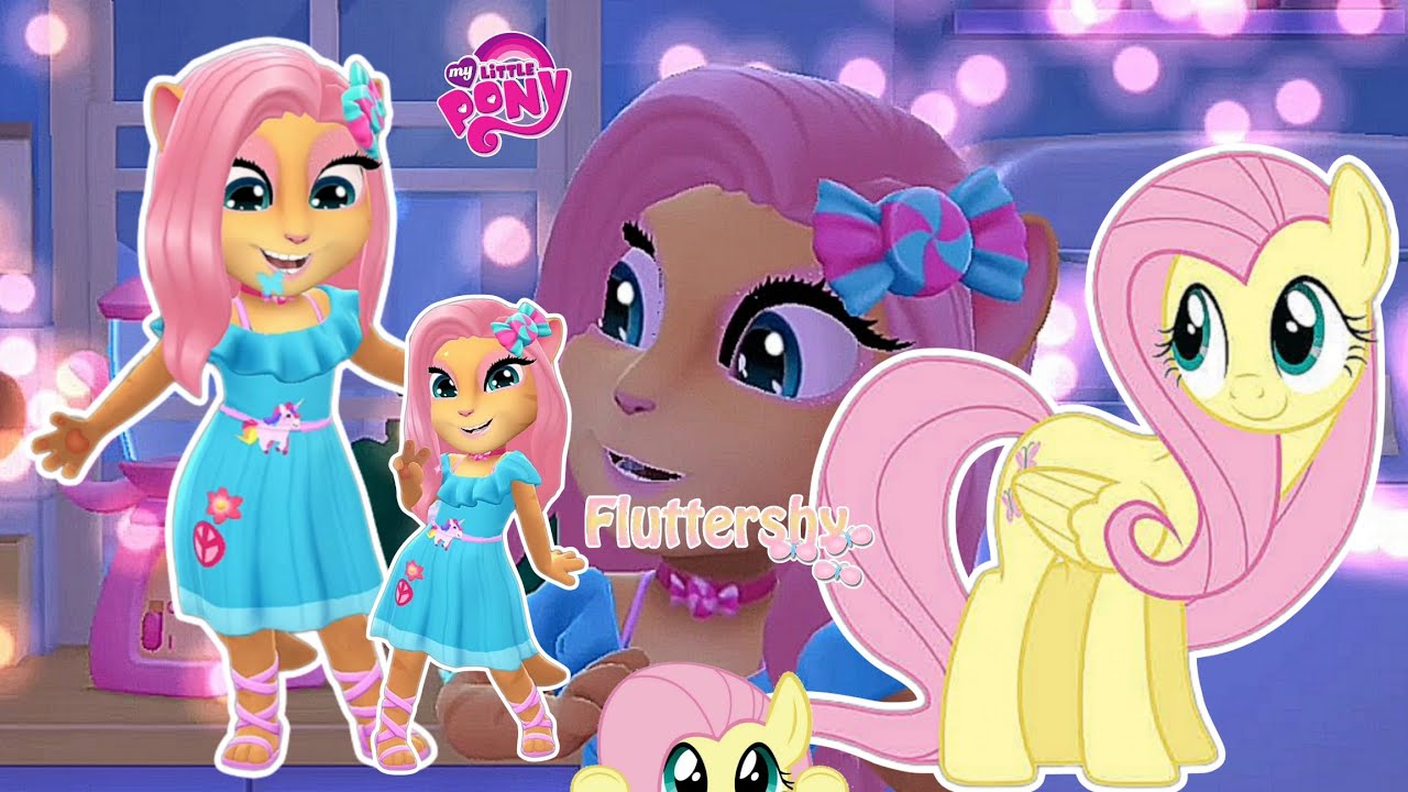 My Little Pony Makeover 💗💙 (Fluttershy) #mylittlepony #fluttershy # ...