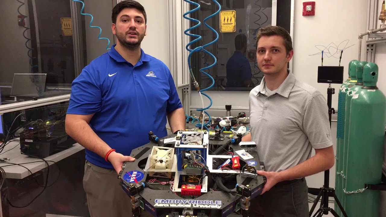 Embry-Riddle Aeronautical University Spacecraft Prototype - YouTube