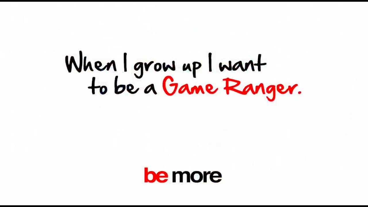 Career Guidance - Life Of A Game Ranger - YouTube