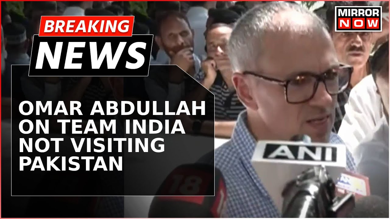 Breaking News | Ex-J&K CM Omar Abdullah Supports BCCI's Decision Of Team India Not Visiting ...