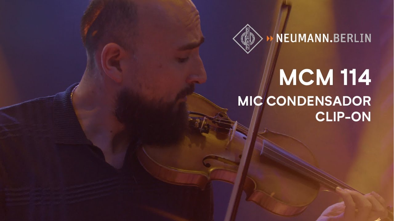 MCM 114 - Mic condensador Clip On - NEUMANN - YouTube