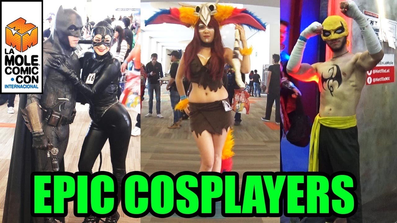 ULTRA COSPLAYERS / LA MOLE COMIC CON 2017 - YouTube