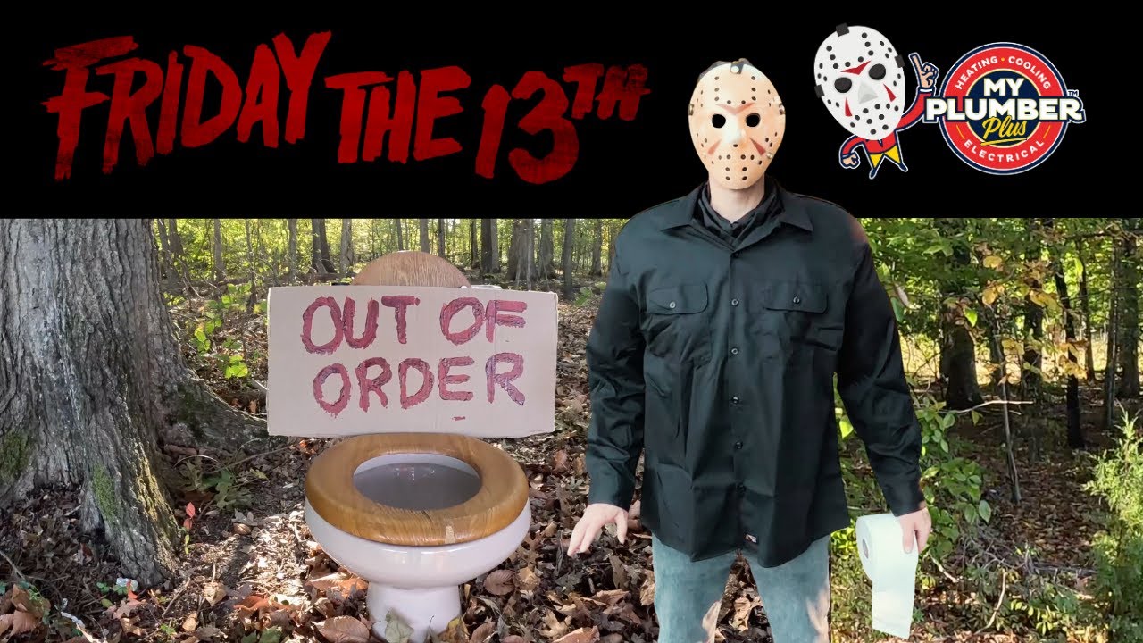 Jason Voorhees calls My Plumber Plus on Friday the 13th! | Clogged ...