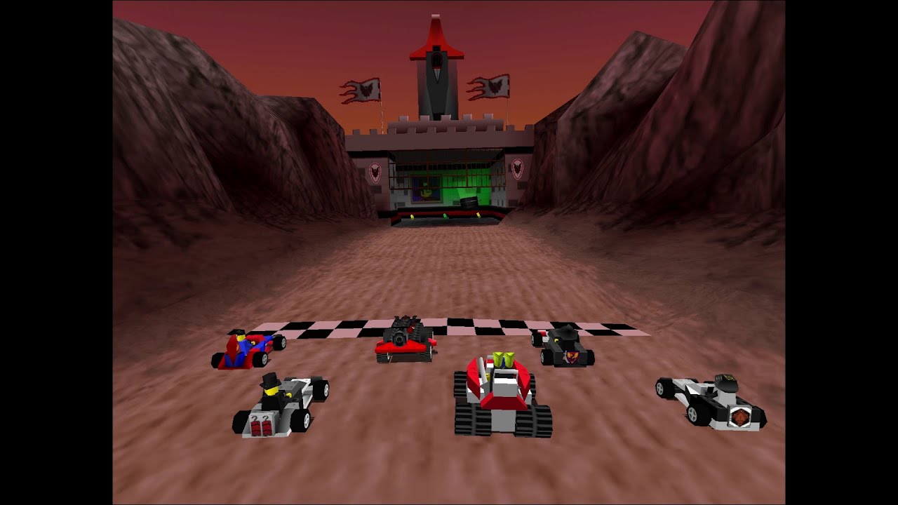 [PC💿] 🇩🇰 LEGO Racers (1999) (fraklip #1) Besejret i 'Ridder Rally ...