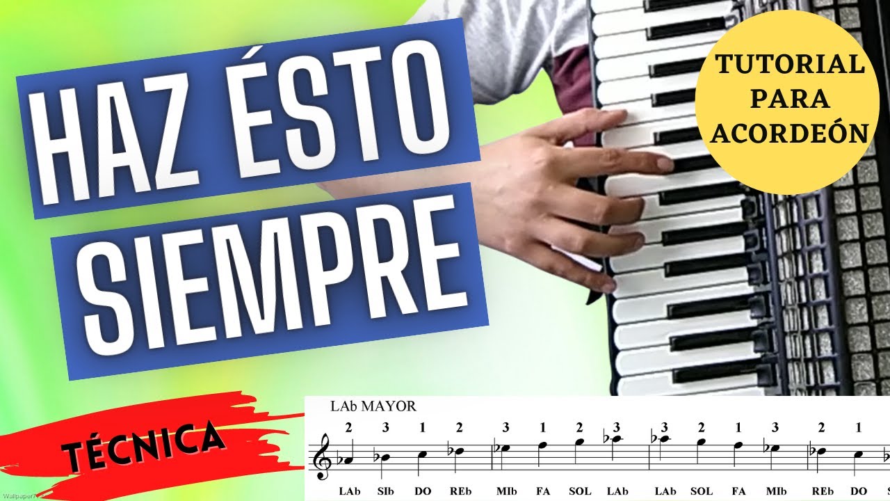 🚀 APRENDE TODAS LAS ESCALAS MAYORES, COMO TOCARLAS EN ACORDEON ...