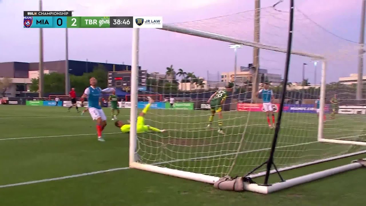 Cal Jennings with a Goal vs. Miami FC - YouTube
