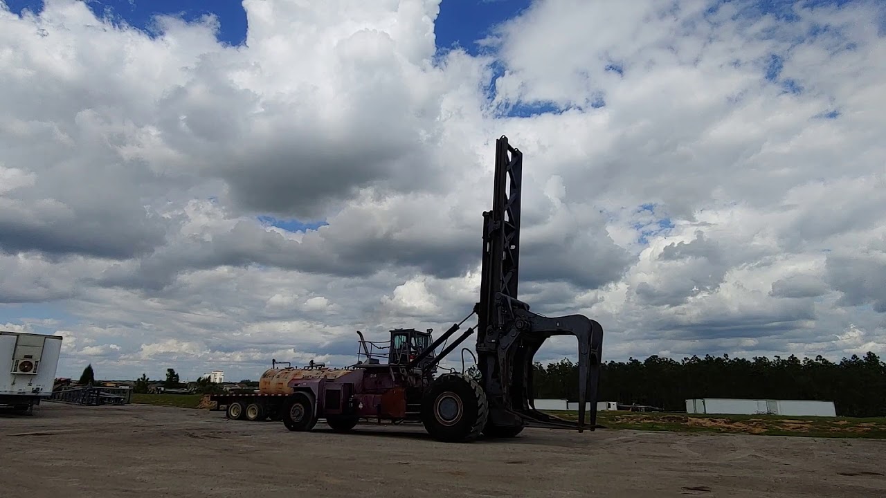 Taylor TLS900 Log loader - YouTube