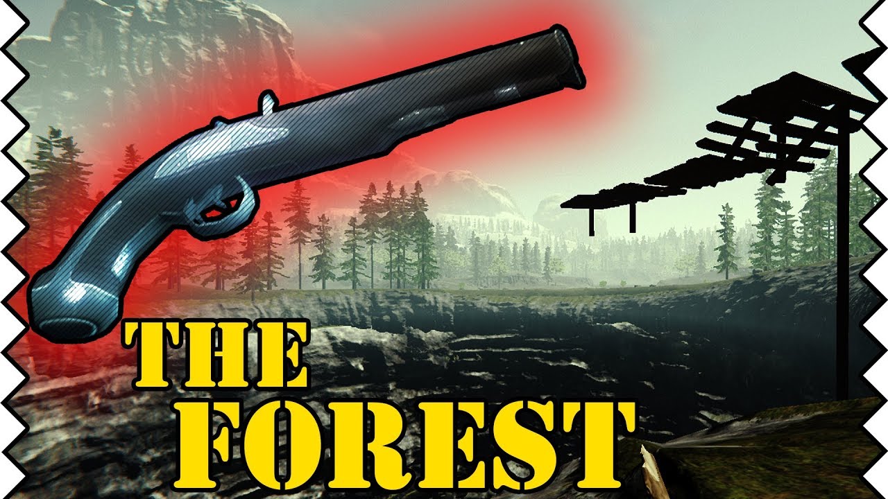 How To Get The Gun | The Forest - YouTube
