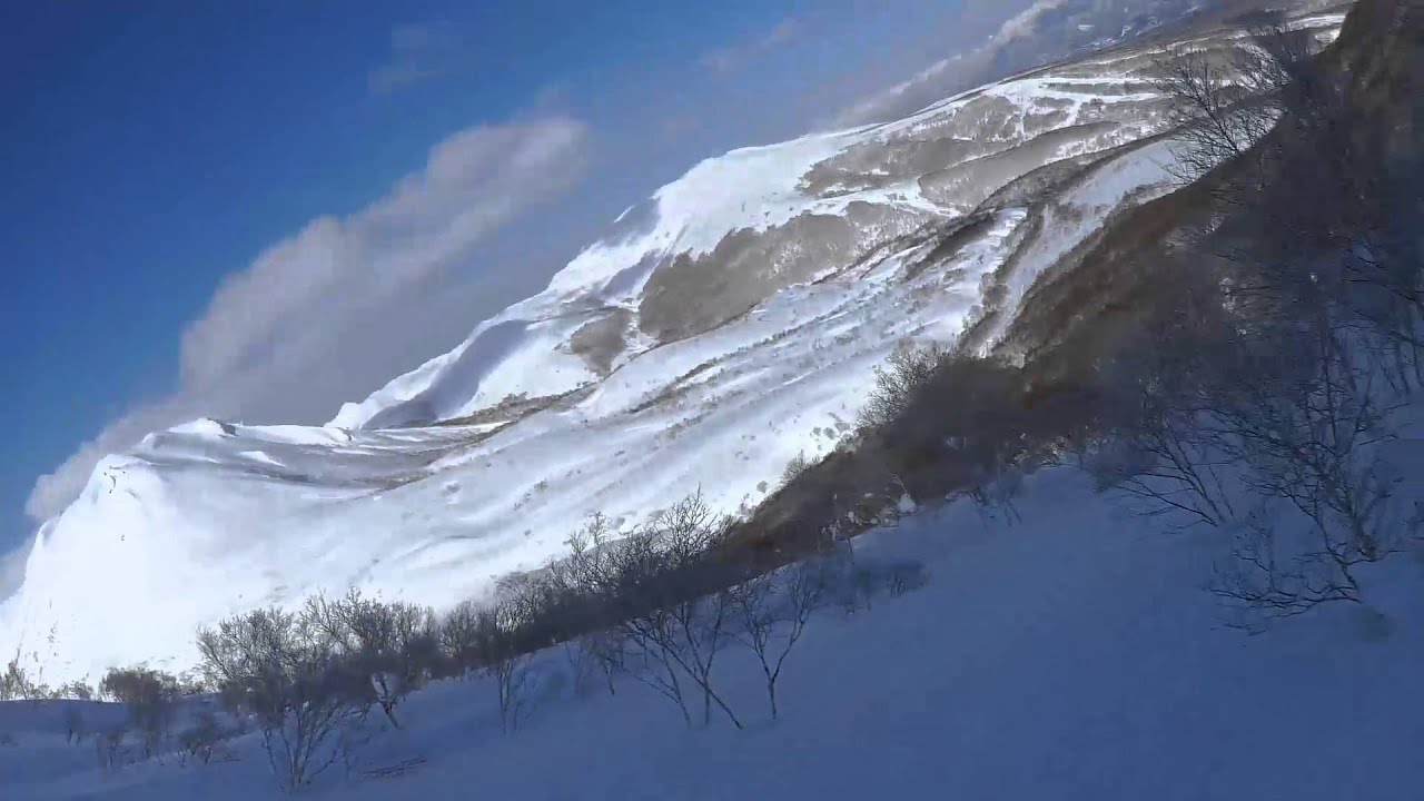 The trip to the other side of Mount Niseko Annapuri!!! - YouTube