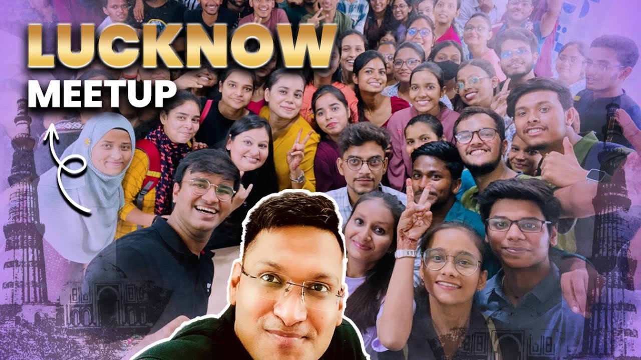 What A Beautiful City! 💫 | Lucknow Meetup #Vlog80 - YouTube