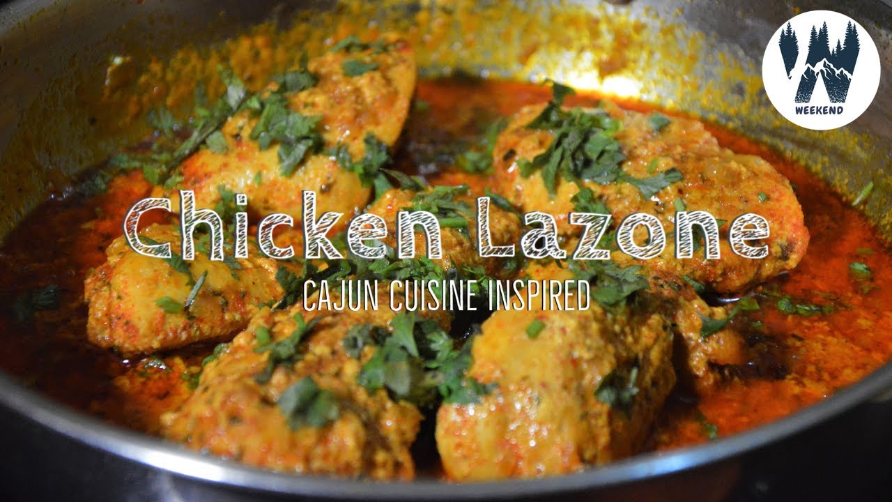 Delicious Chicken Lazone || Cajun Cuisine Inspired - YouTube