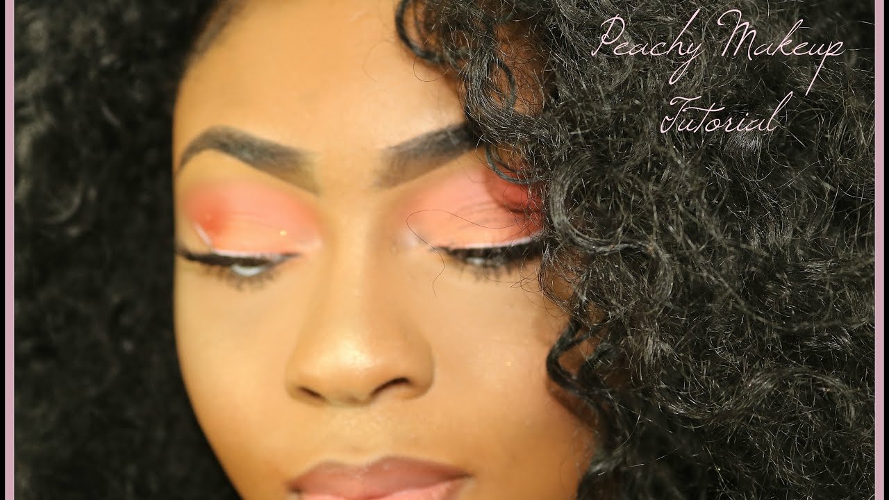 Peachy Makeup Tutorial - YouTube