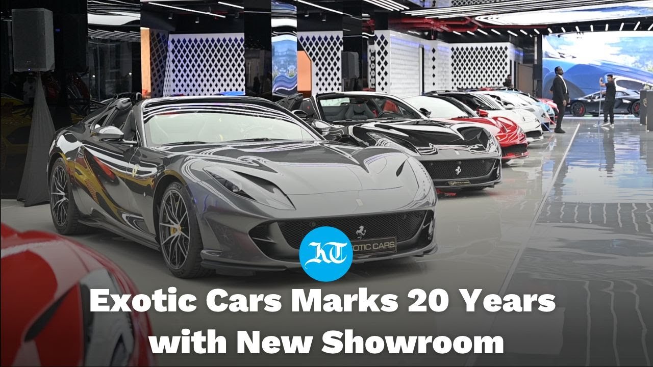 Exotic Cars Marks 20 Years with New Showroom - YouTube