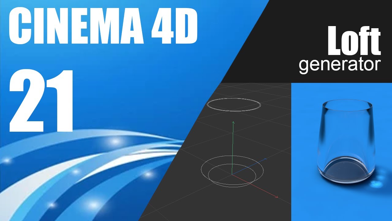 21- Cinema 4D - Loft Generator Explained - شرح لوفت فى سينما فور دى # ...