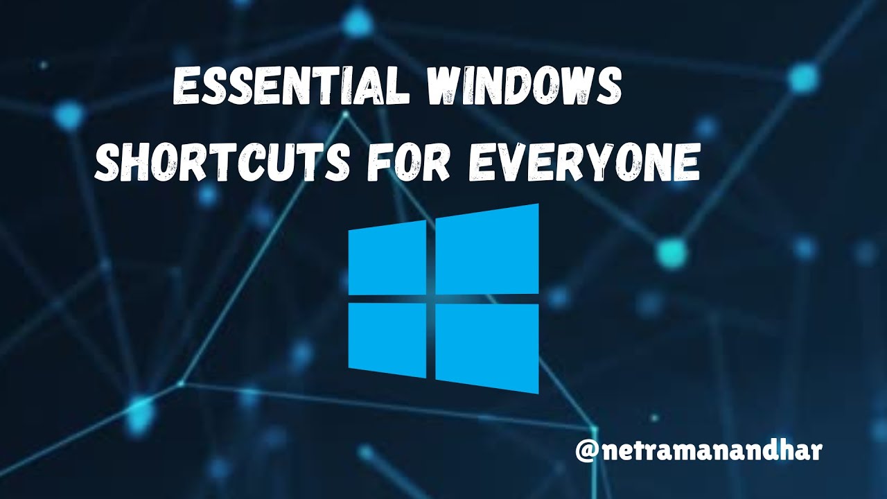Essential Windows Shortcuts Video - YouTube