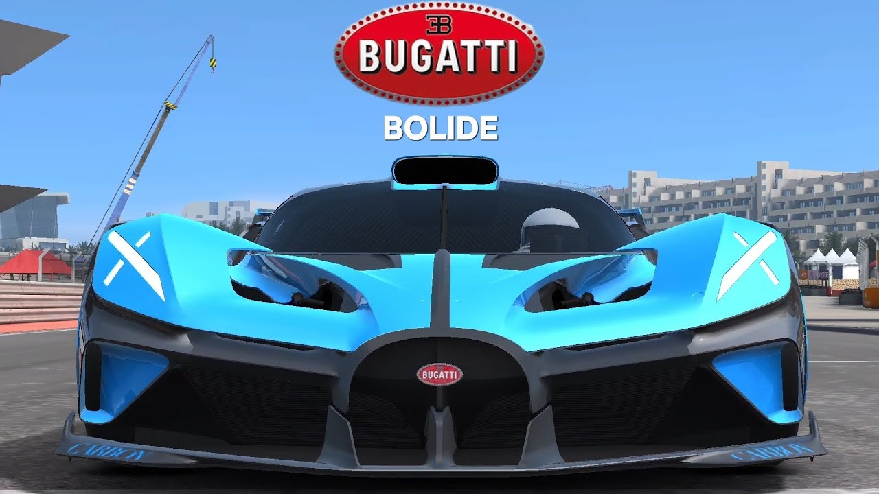 Real racing 3: Bugatti Bolide:CUP: Circuit des 24 Heures: #48 - YouTube