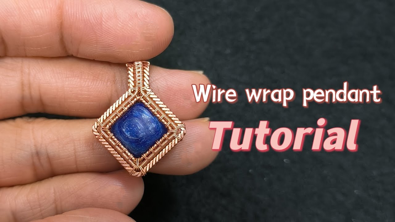 How to make this simple classic pendant - YouTube