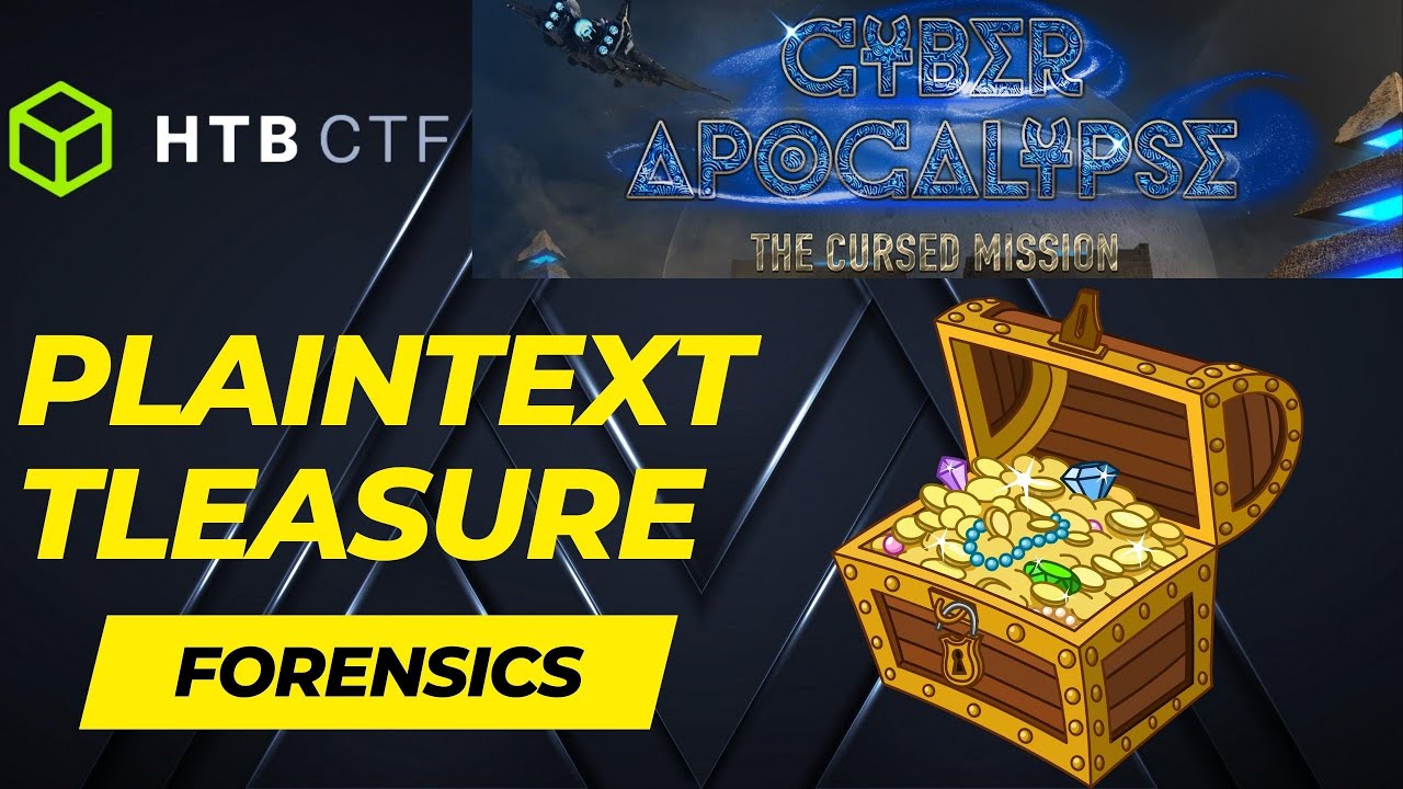 Hack the Box - Cyber Apocalypse 2023 - The Cursed Mission: Plaintext Tleasure - YouTube