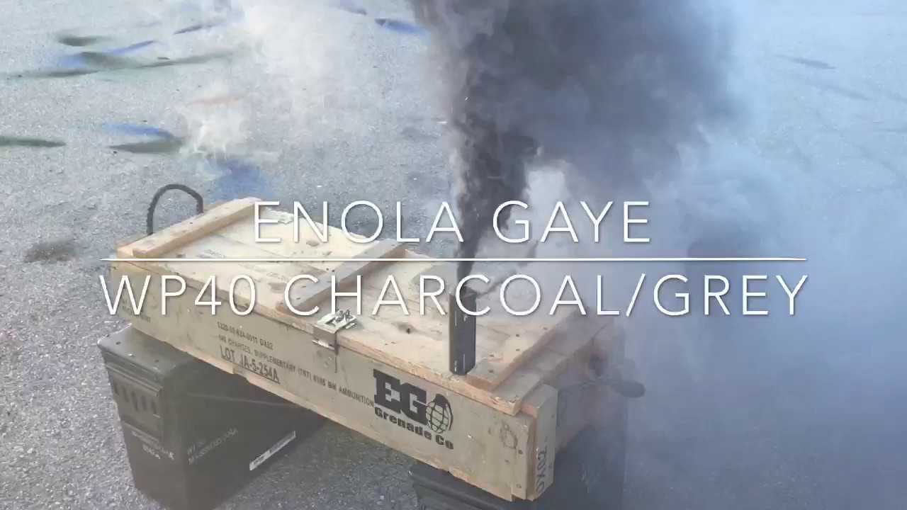 Black Wire-Pull Smoke Grenade by Enola Gaye - Canada - YouTube