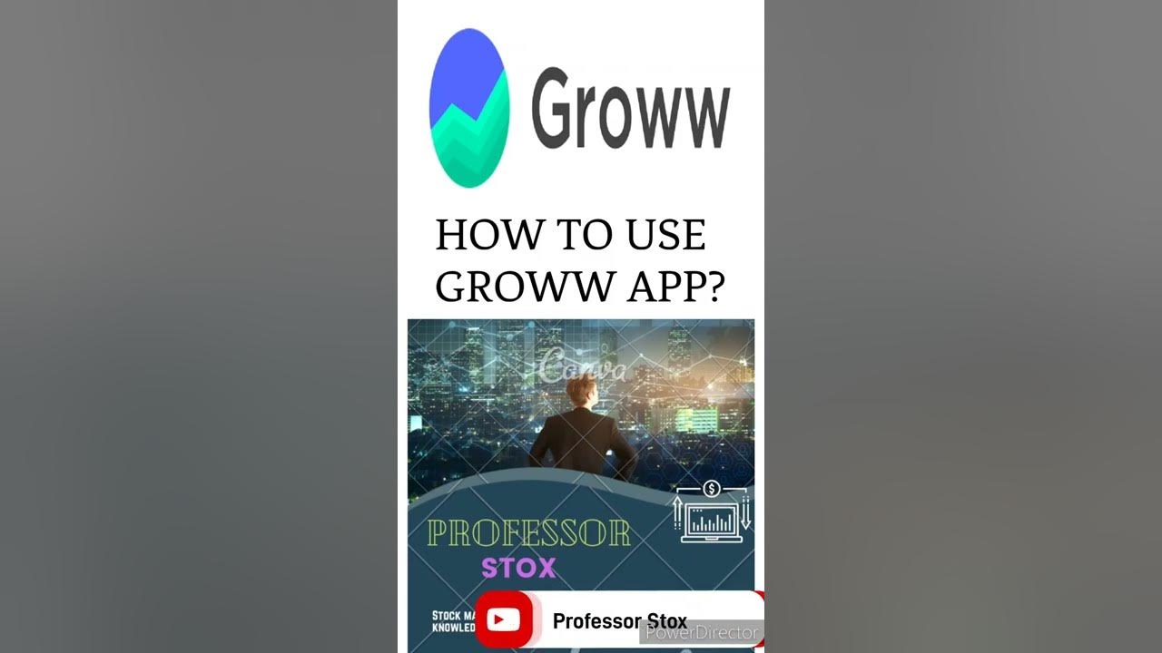 HOW TO USE GROWW APP? - YouTube