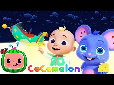 Little Moon Song | CoComelon Animal Time | Animals Nursery Rhymes and Lullabies