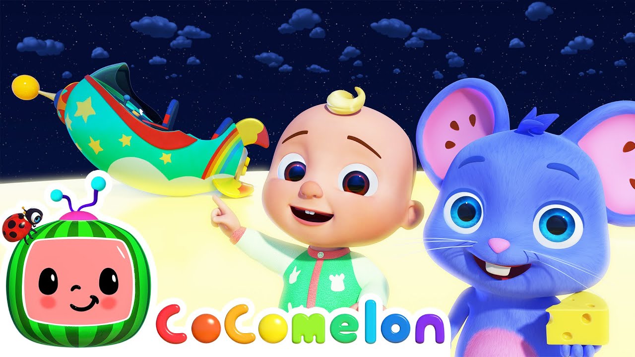 Little Moon Song | CoComelon Animal Time | Animals Nursery Rhymes and ...