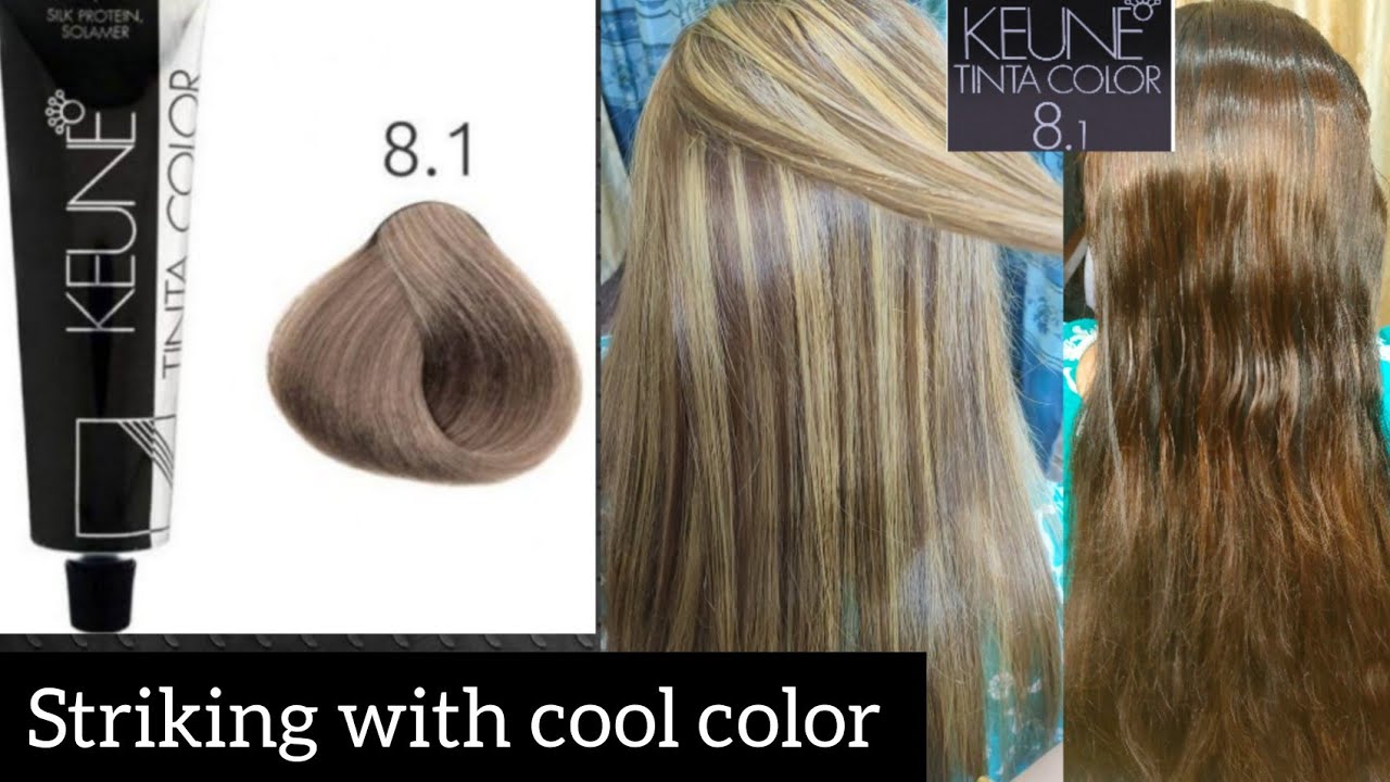 Striking With Cool Color Keune 8 1 YouTube
