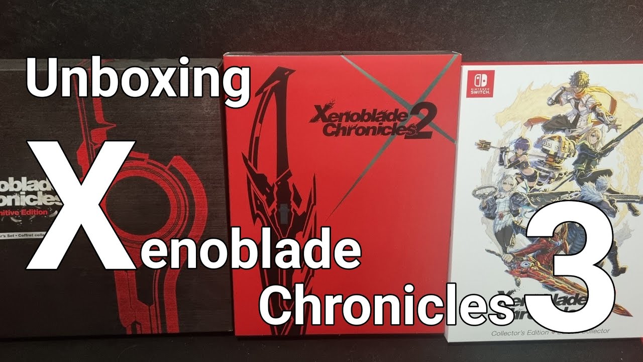 Xenoblade chronicles 3 Collectors Edition Unboxing - YouTube