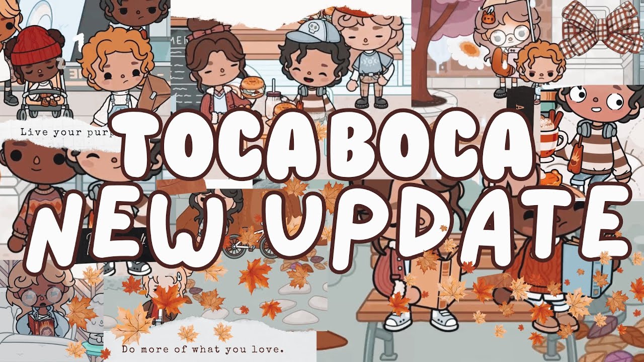 🍂🍁NEW feeling fall style pack | clothes | *with voice*| Toca Boca ...
