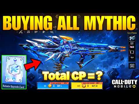 BUYING all 3 MYTHIC in Herrscher Armory Draw | Total CP? | Static-HV, ISO Hemlock & BAL27 CODM