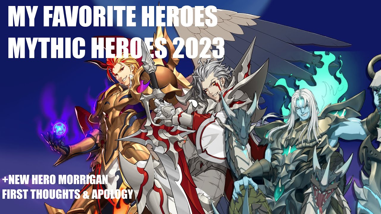 Mythic Heroes MY FAVORITE HEROES Creator Challenge + Morrigan Review and Apology - YouTube