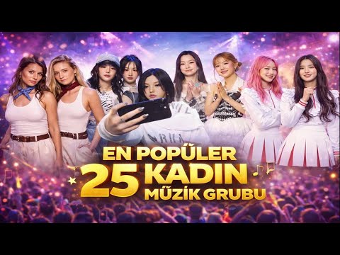 En Popüler 25 Kadın Müzik Grubu
