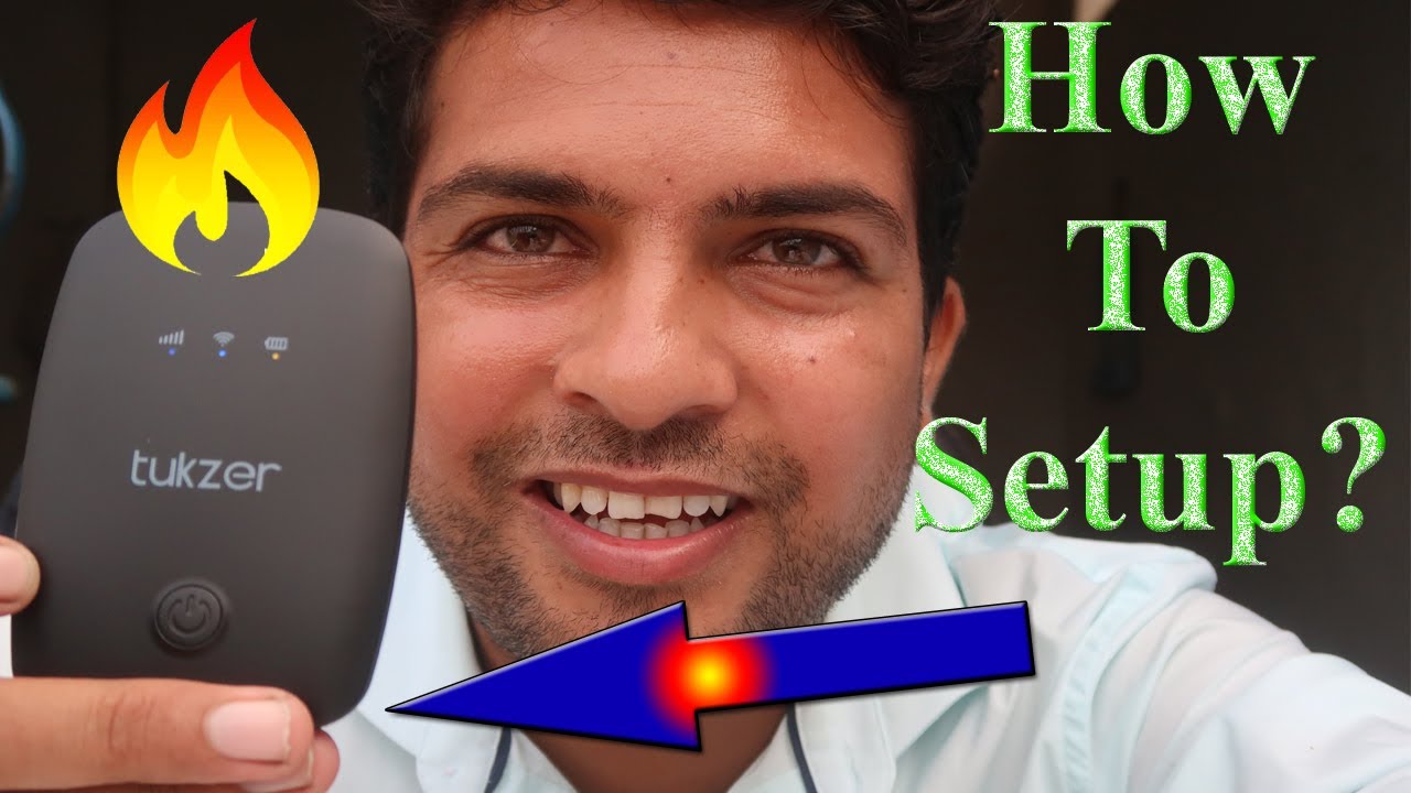 How to Setup Tukzer wifi hotspot dongle and use first time in English ...