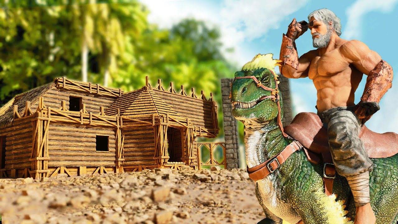 Building the Perfect Starter House In ASA! - ARK Survival Ascended #6 ...