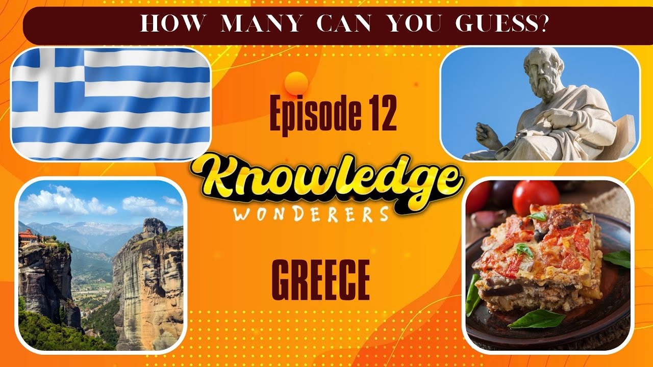 #12 - How many can you guess - GREECE #knowledge #trivia #quiz #world # ...