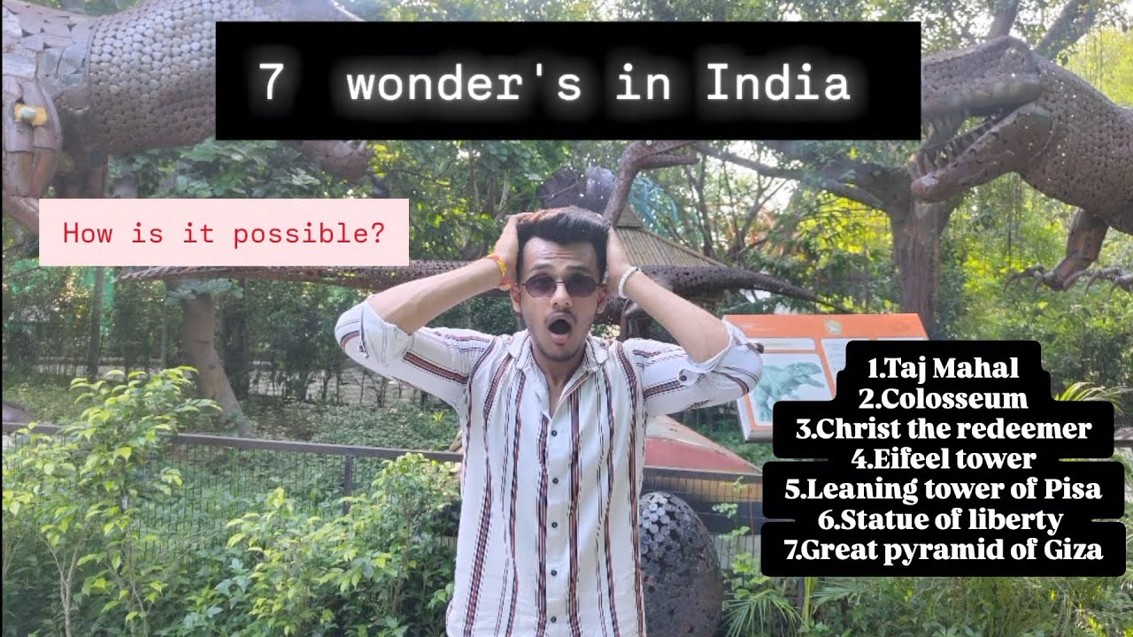 WASTE OF WONDER PARK | | 7 WONDER'S IN INDIA | | Nikhil pal vlogs - YouTube
