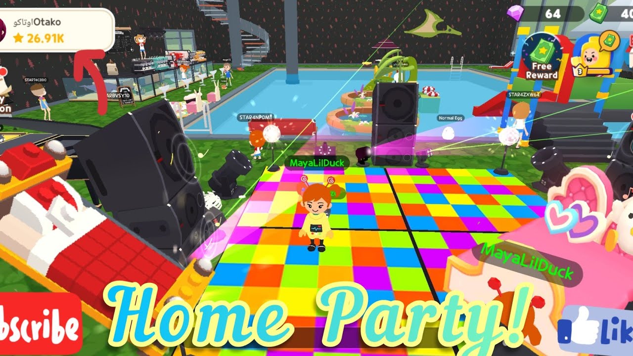 PLAY TOGETHER House Party Tour ||Amazing Pool House || - YouTube