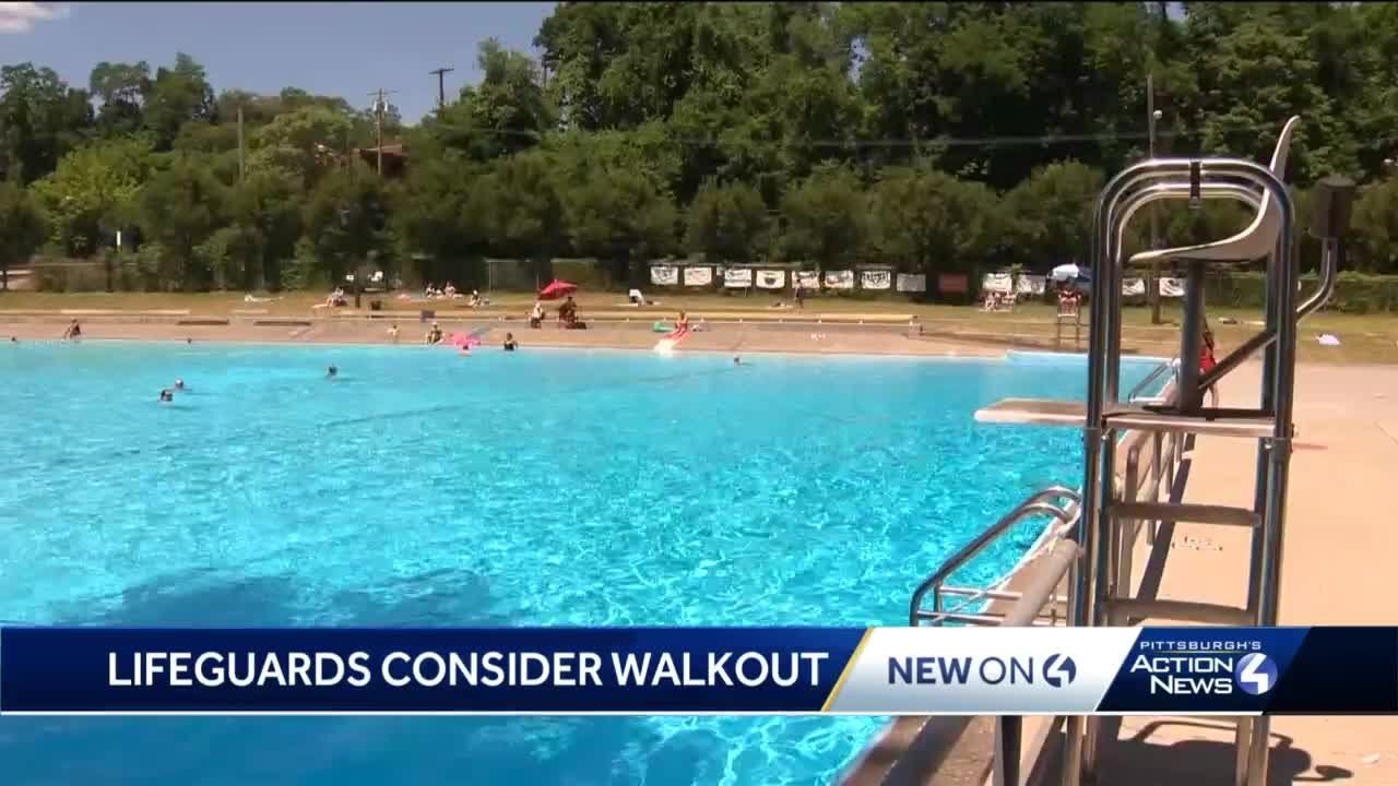Dormont Pool lifeguards consider walkout - YouTube