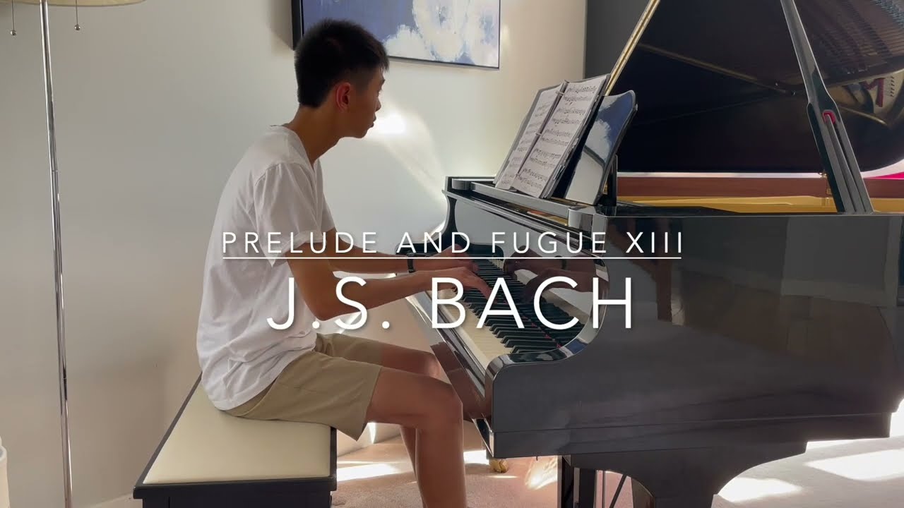 Bach | Prelude & Fugue in F Sharp Major (Book 1) BWV. 858 | RCM Level ...