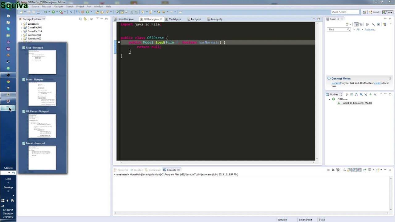 OpenGL - Load in models(LWJGL) - YouTube