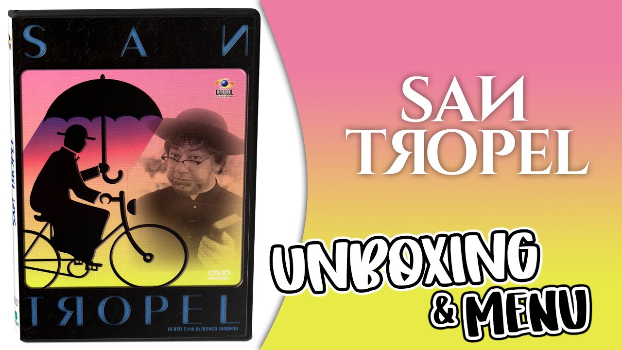 San Tropel - DVD - Telenovela - Unboxing, menu - Caracol Tv - YouTube