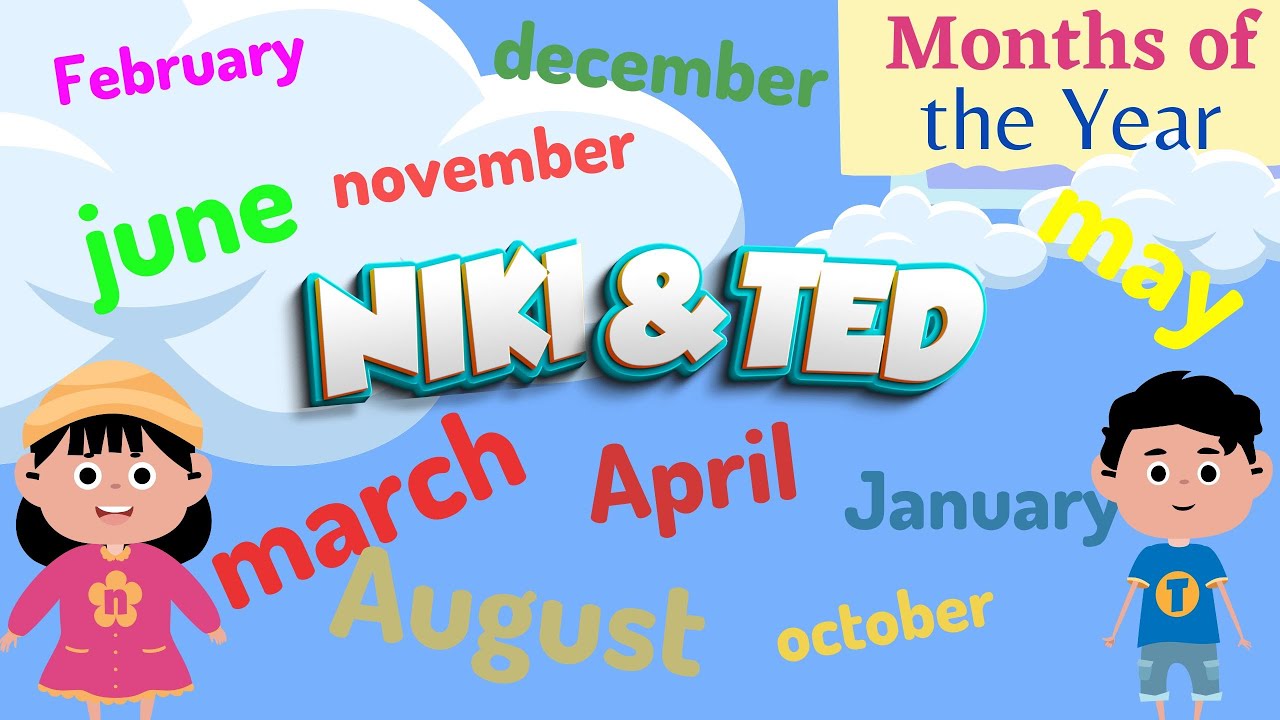 Months of the Year | January, February, March, April, & More | Niki and ...