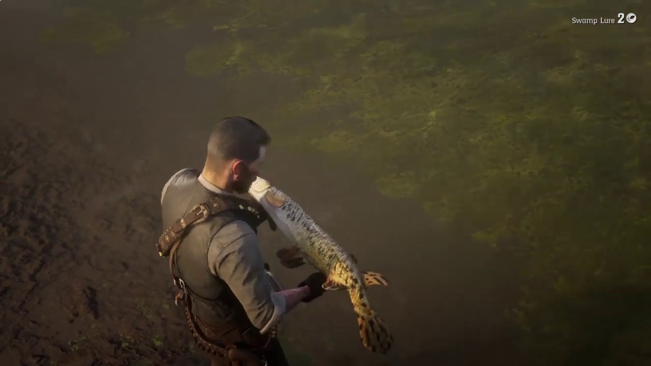 RDR 2 - Normal Longnose Gar Location - YouTube
