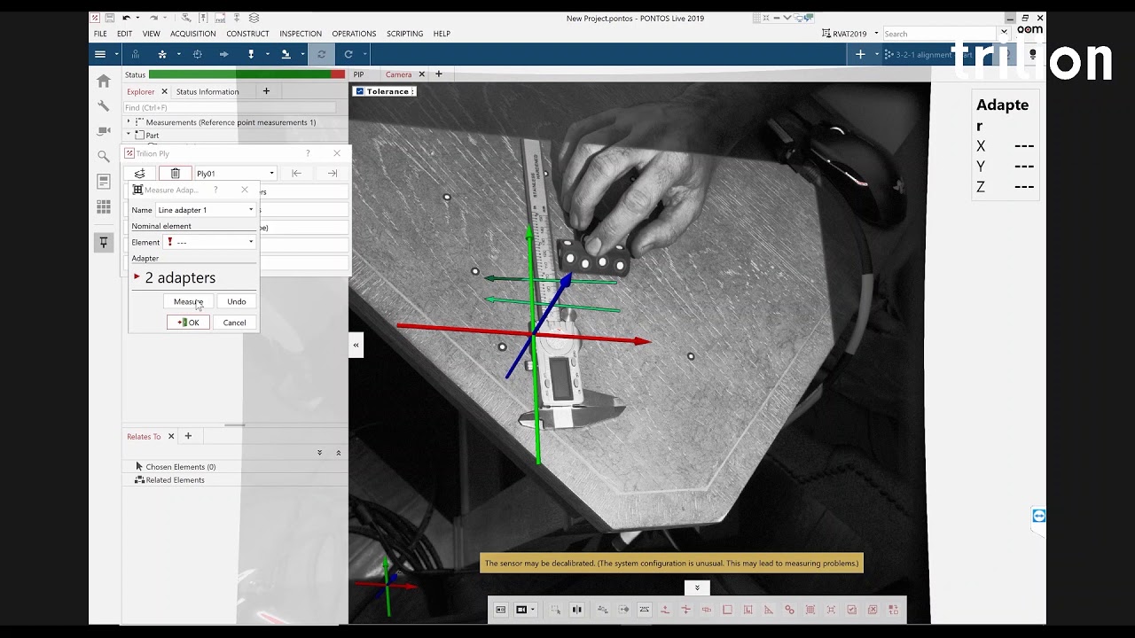 PONTOS Live with Composite Manufacturing Layup Package - YouTube