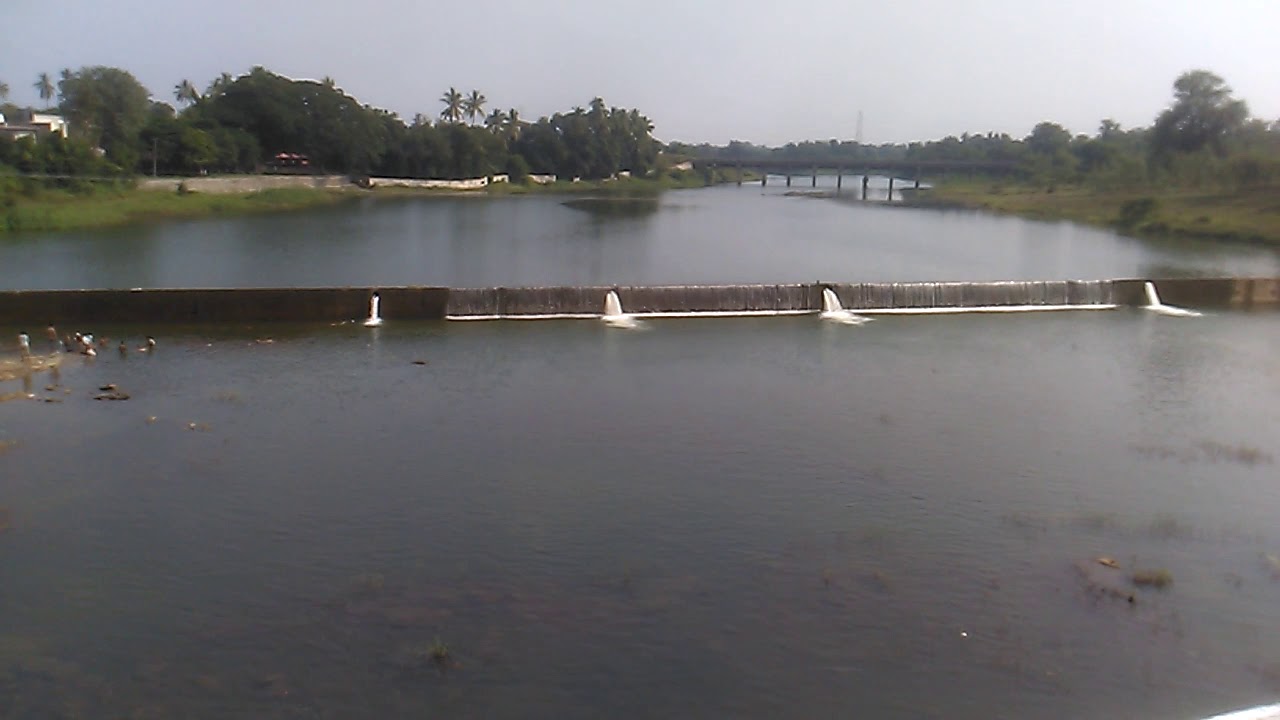 The check dem on ambika river. - YouTube