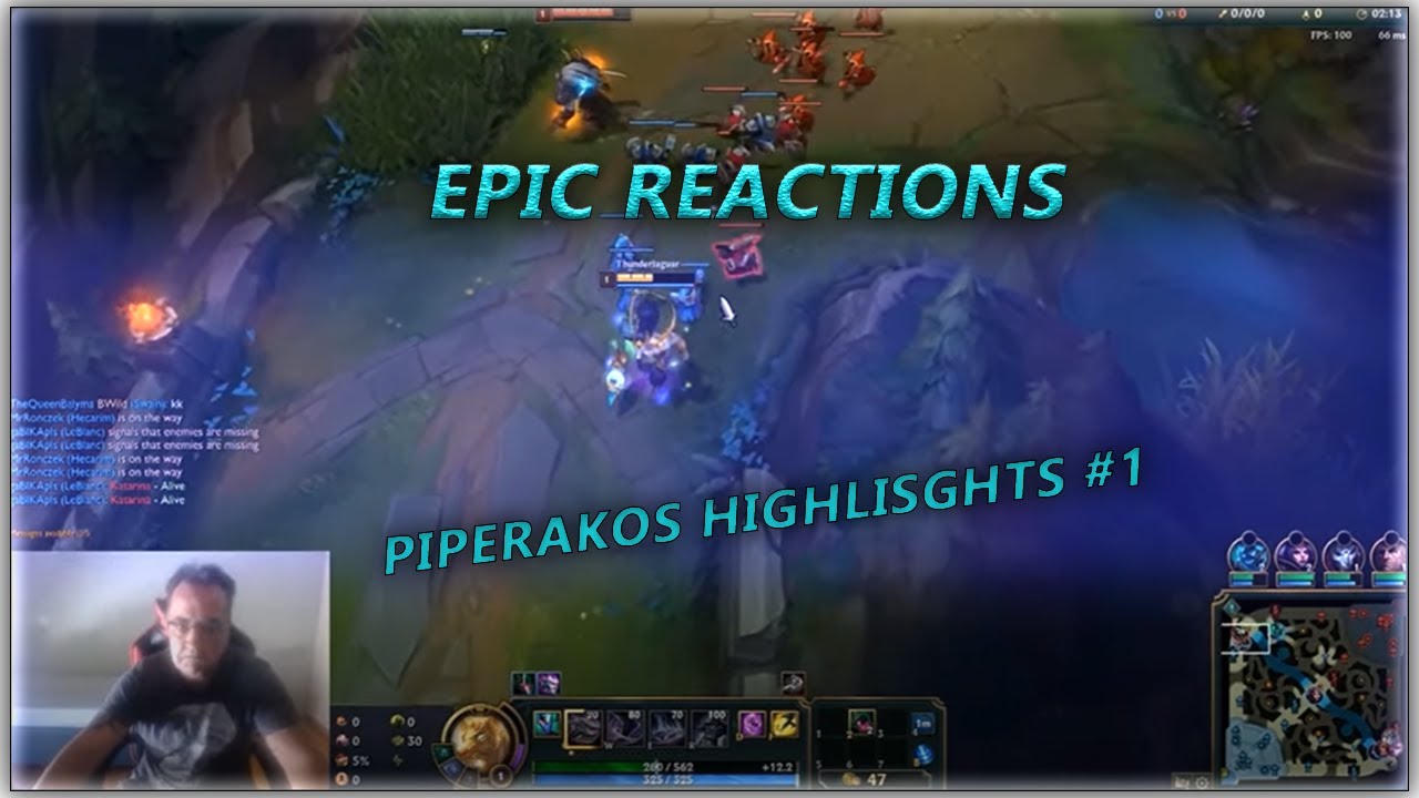 Επικά reactions (piperakos highlights #1) | T.P.O.T.A. - YouTube