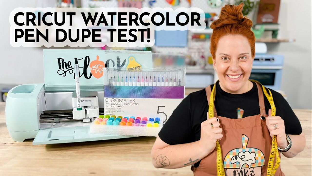 Cricut Watercolor Pen DUPE! - MUST SEE! - YouTube