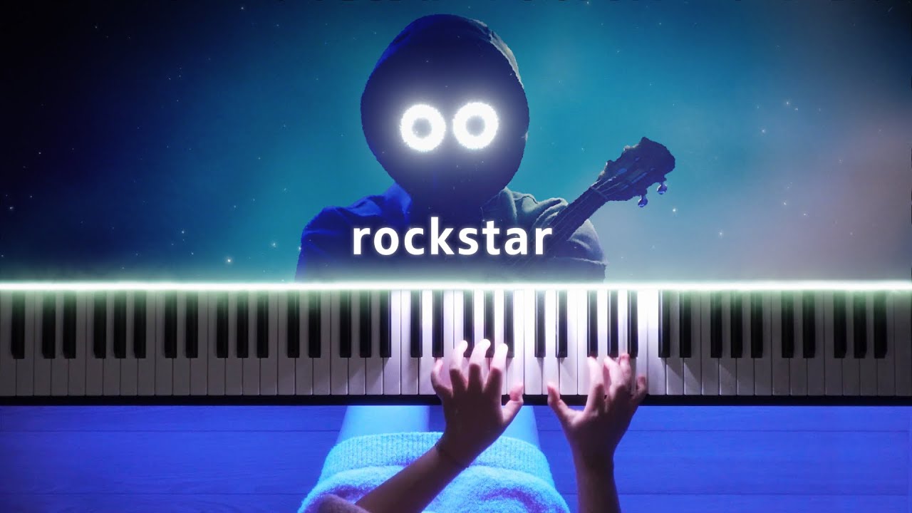 BoyWithUke - Rockstar (Piano) + sheet music - YouTube