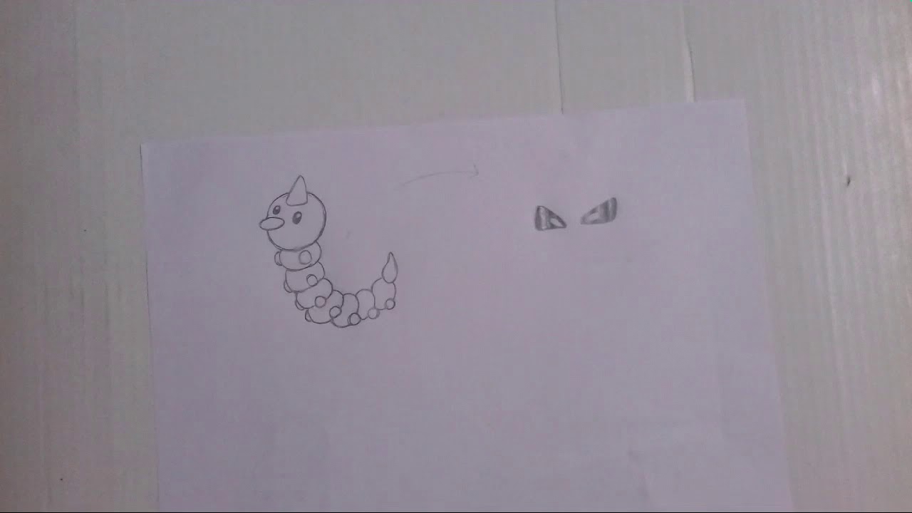 How to draw pokemon weedle's evolution #013 - #015 - YouTube