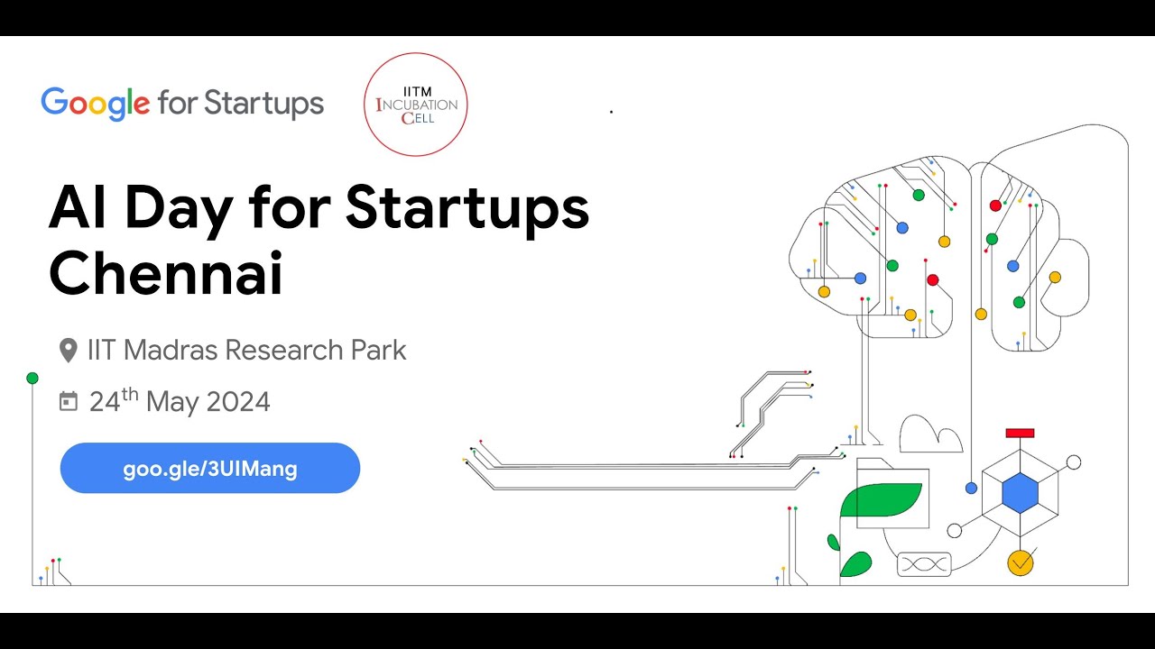 Google AI day for Startups - Chennai hosted by IITMIC | 24 May'24 - YouTube